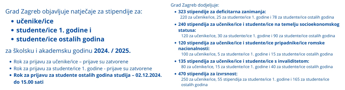 Grad Zagreb službene stranice